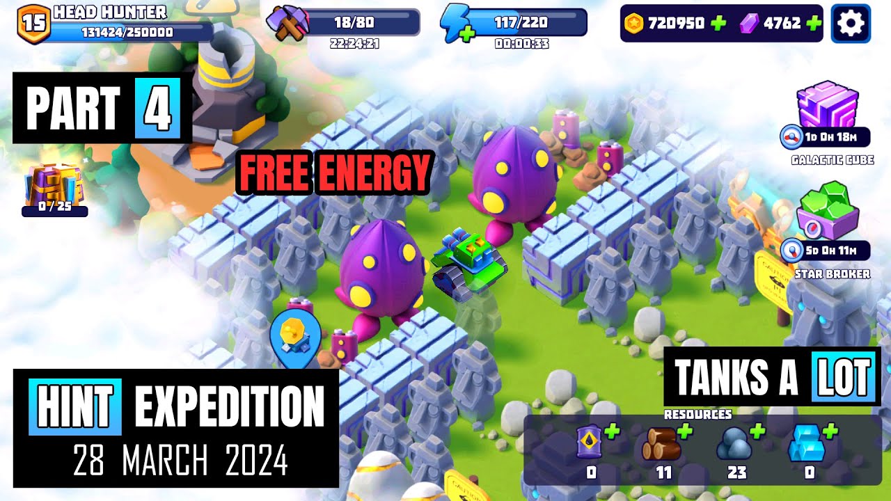 Expedition (PART 4) Free Energy | Tanks A Lot - YouTube