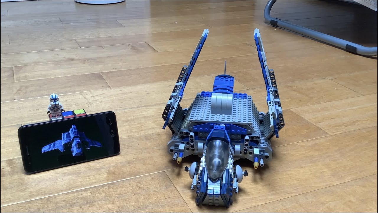Republic Attack shuttle Moc - YouTube