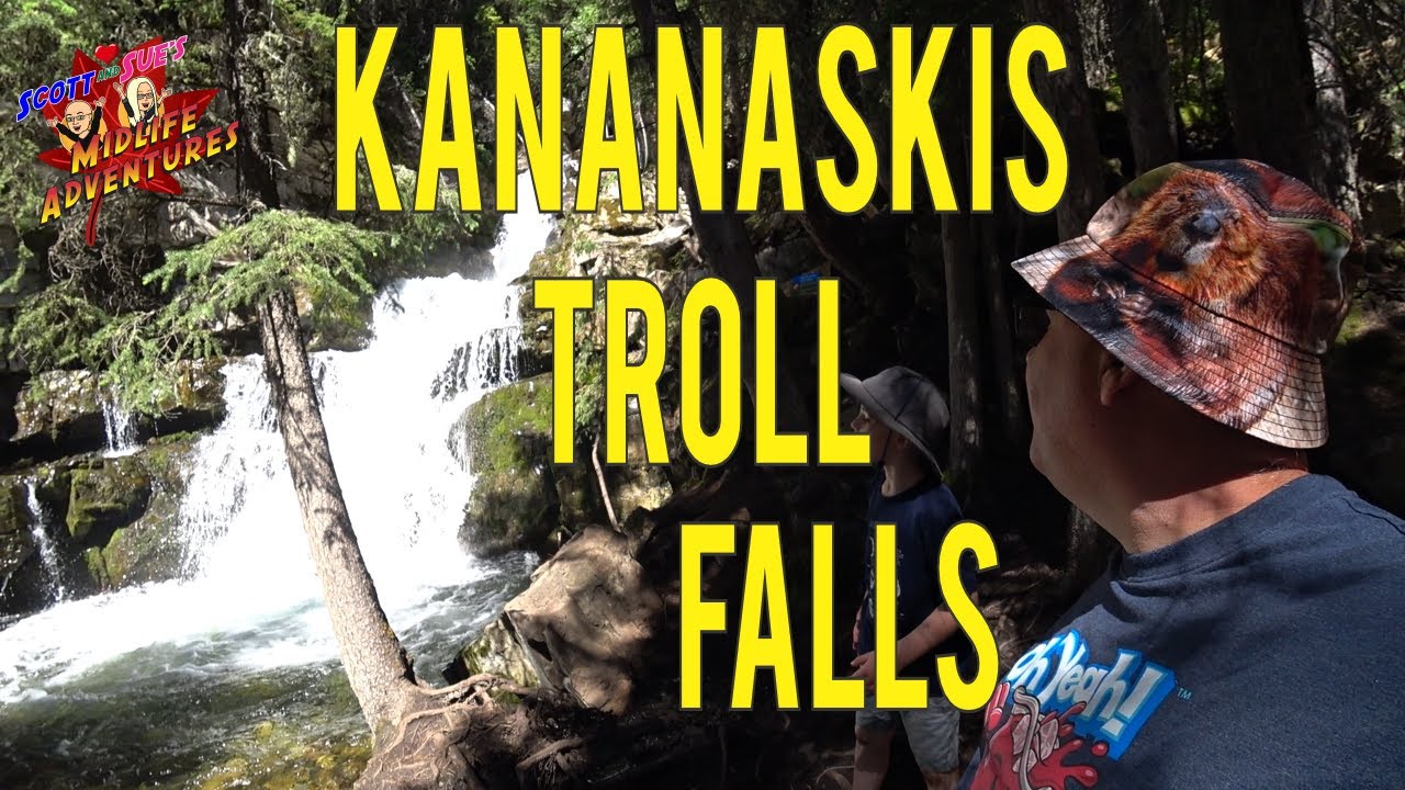 Kananaskis Camping and Exploring Troll Falls - YouTube