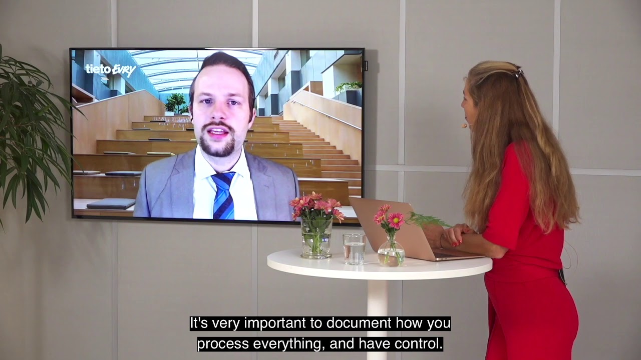 Christopher Wiborg (TietoEVRY) talks to Beata Wickbom (HejDigital ...