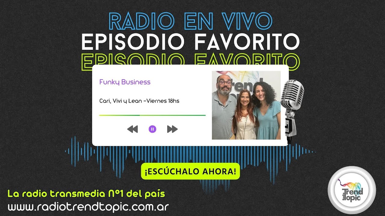 Entrevista a Ricardo Mosso, periodista y autor en Funky Business en Radio Trend Topic - YouTube