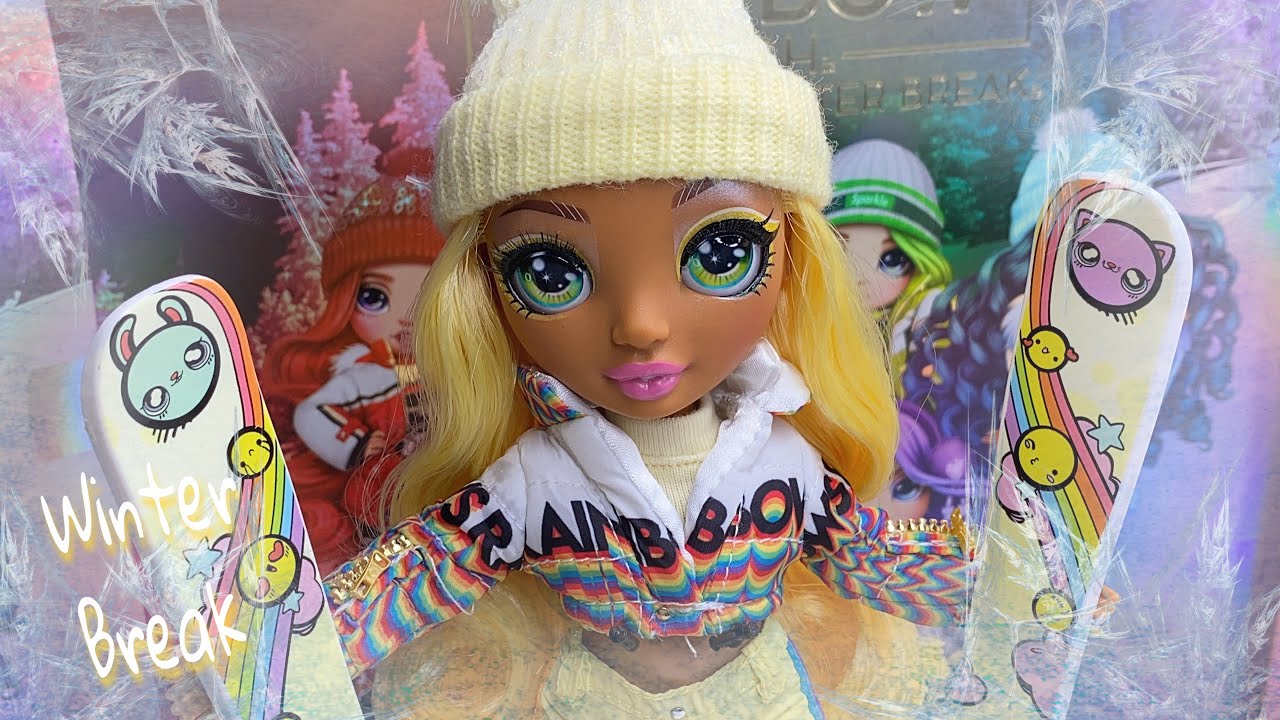 Rainbow High Winter Break Sunny Madison Doll Review!! | Zombiexcorn ...
