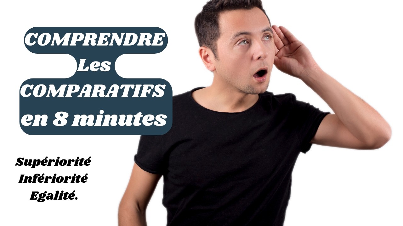 Comprendre le COMPARATIF en ANGLAIS en 9 MINUTES🧭 - YouTube