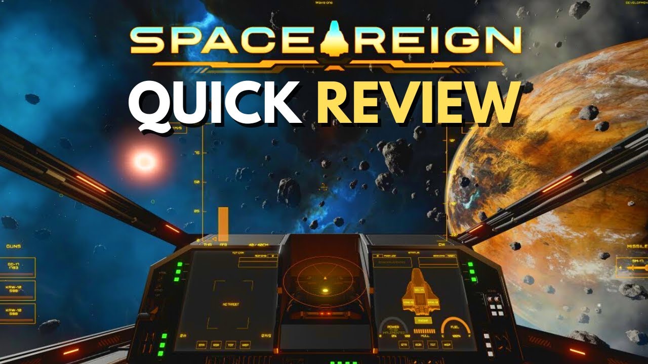 Space Reign - Early Access Quick Review - A NEW Space Simulation/Strategy game! - YouTube