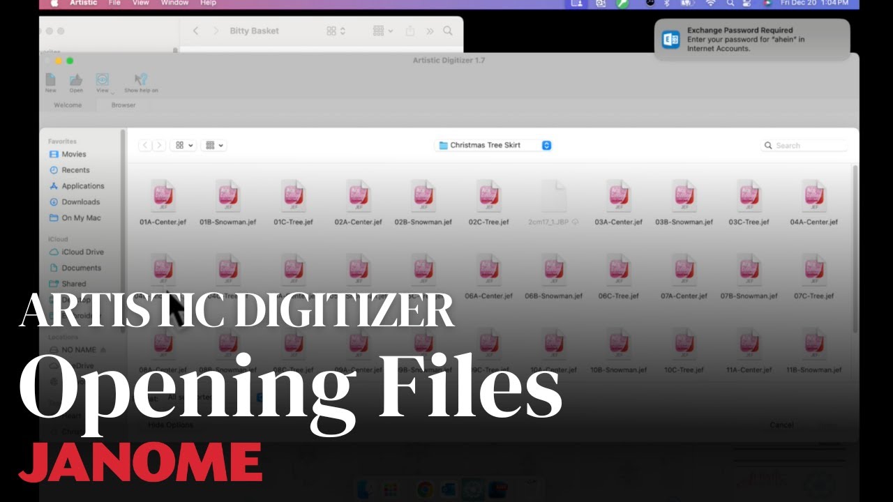 Opening Files in Artistic Digitizer - YouTube