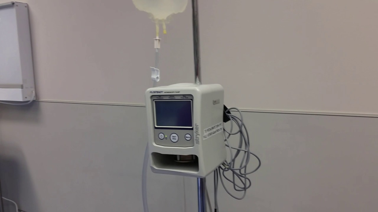 Stryker Flosteady Atrhroscopy Pump - YouTube