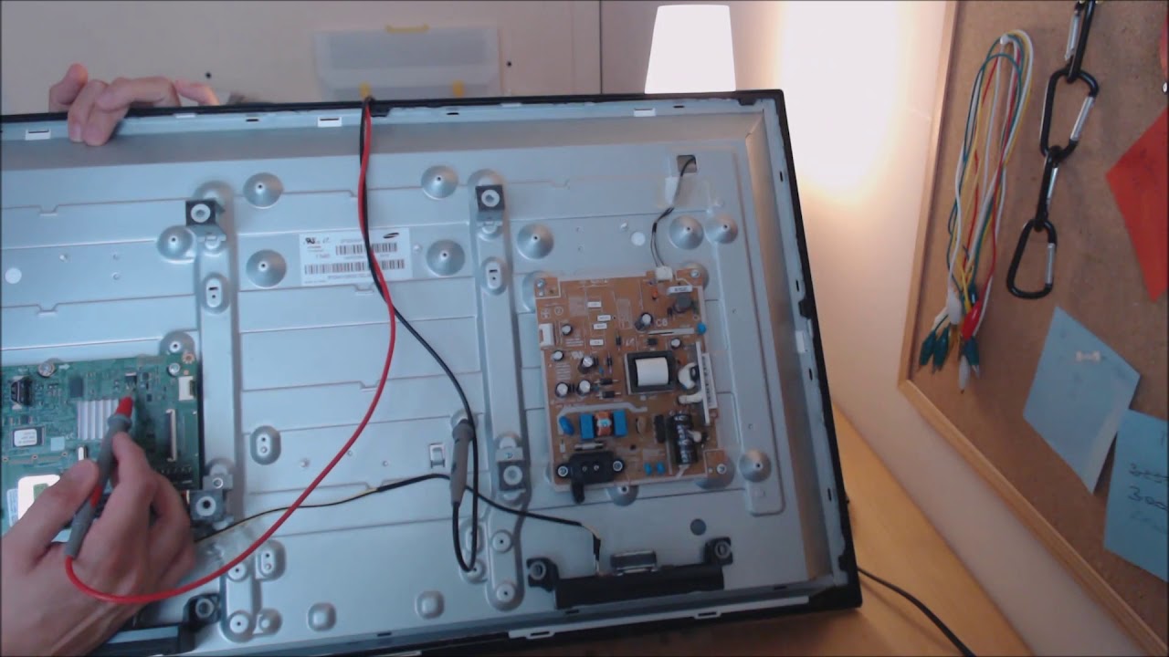 riparare tv con pannello rotto 2 ( impossibile ) - YouTube