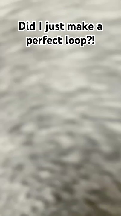 Did I just make a perfect loop?! #loop #satisfyingloop #youtube #youtubeshorts #shortsvideo ...