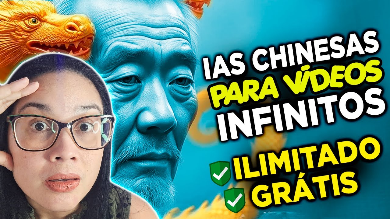 IAs CHINESAS REVOLUCIONÁRIAS para CRIAR VÍDEOS INFINITOS e GRÁTIS - YouTube