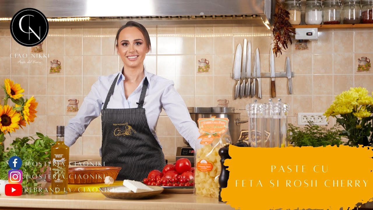 Reteta de paste cu feta si rosii cherry in Osteria CIao Niki. #2022 # ...
