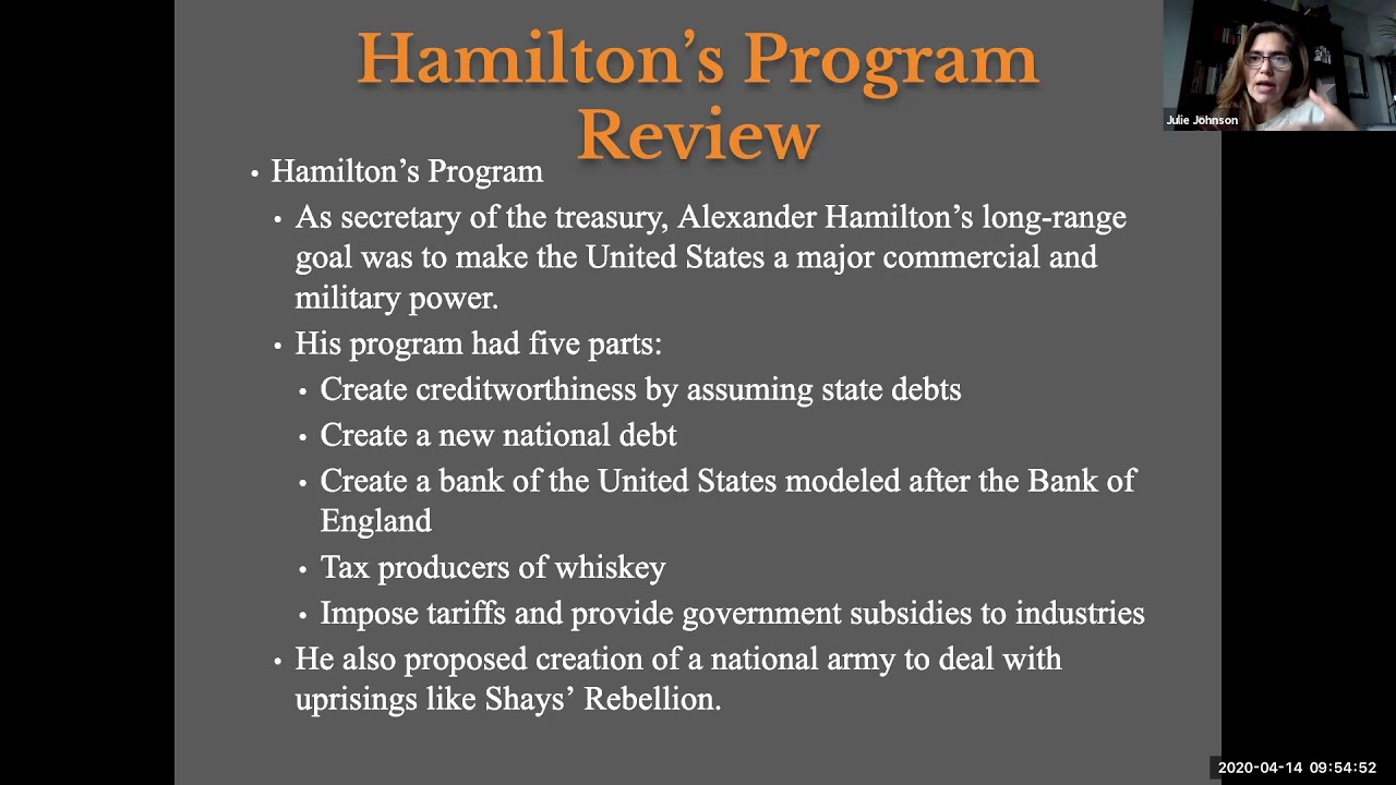 Hamilton Plan - YouTube