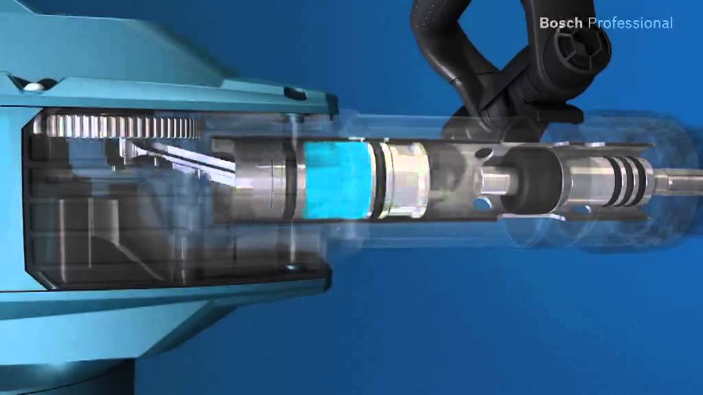 BOSCH GSH 11 VC Professional - YouTube