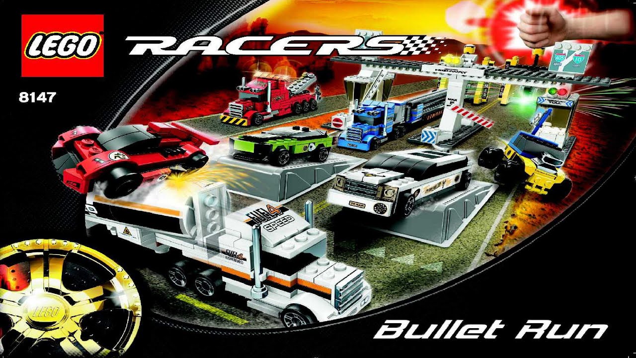 LEGO instructions - Racers - 8147 - Bullet Run - YouTube