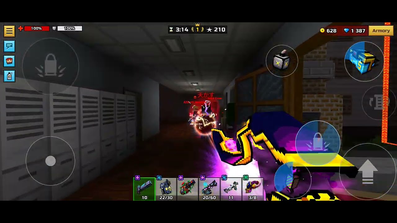 Silent School ~ Deathmatch ~ Win | Pixel Gun 3D (Mobile) - YouTube