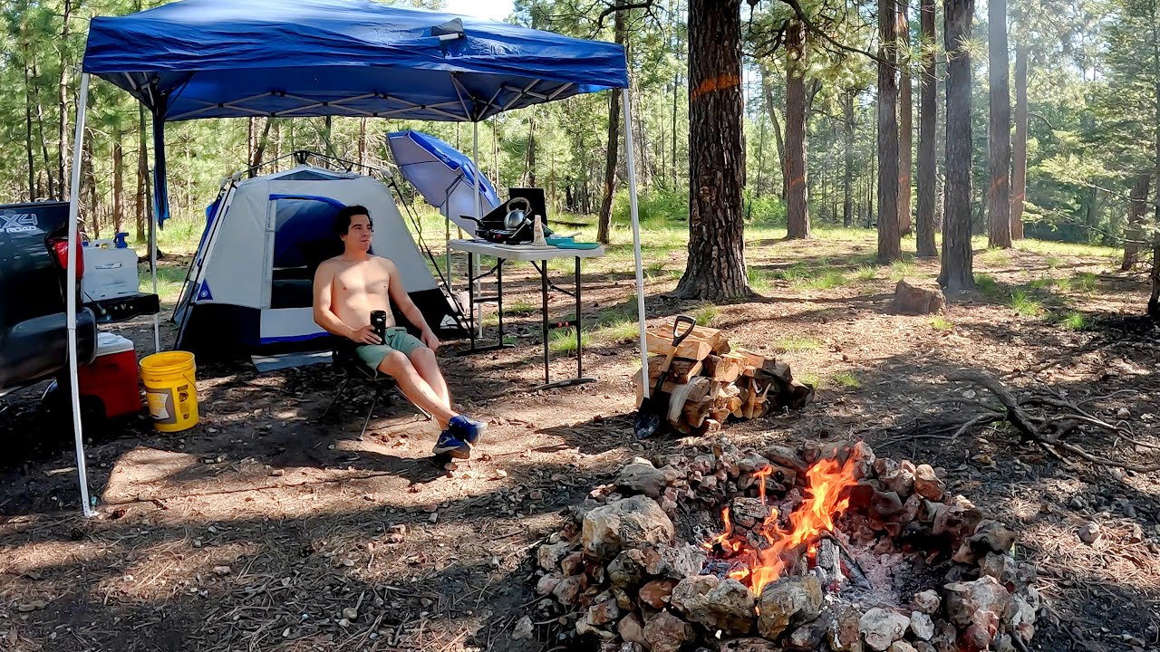 Camping, Enjoying a Hike in Nature and Having Campfire Fun | National ...
