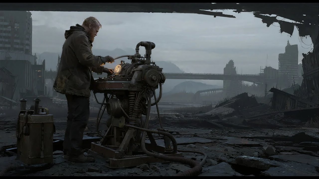 Man invents perpetual motion machine for food in post-apocalypse, and ...