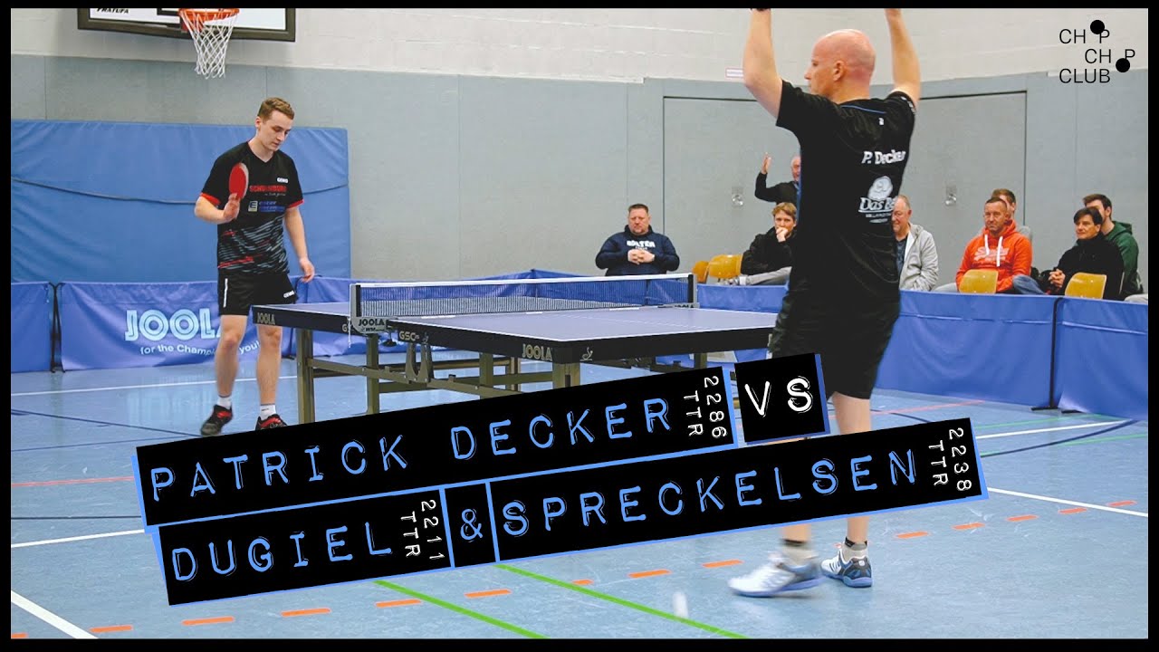 Patrick Decker vs. Dugiel & F. Spreckelsen (Borsum X Schwarzenbek | 3 ...