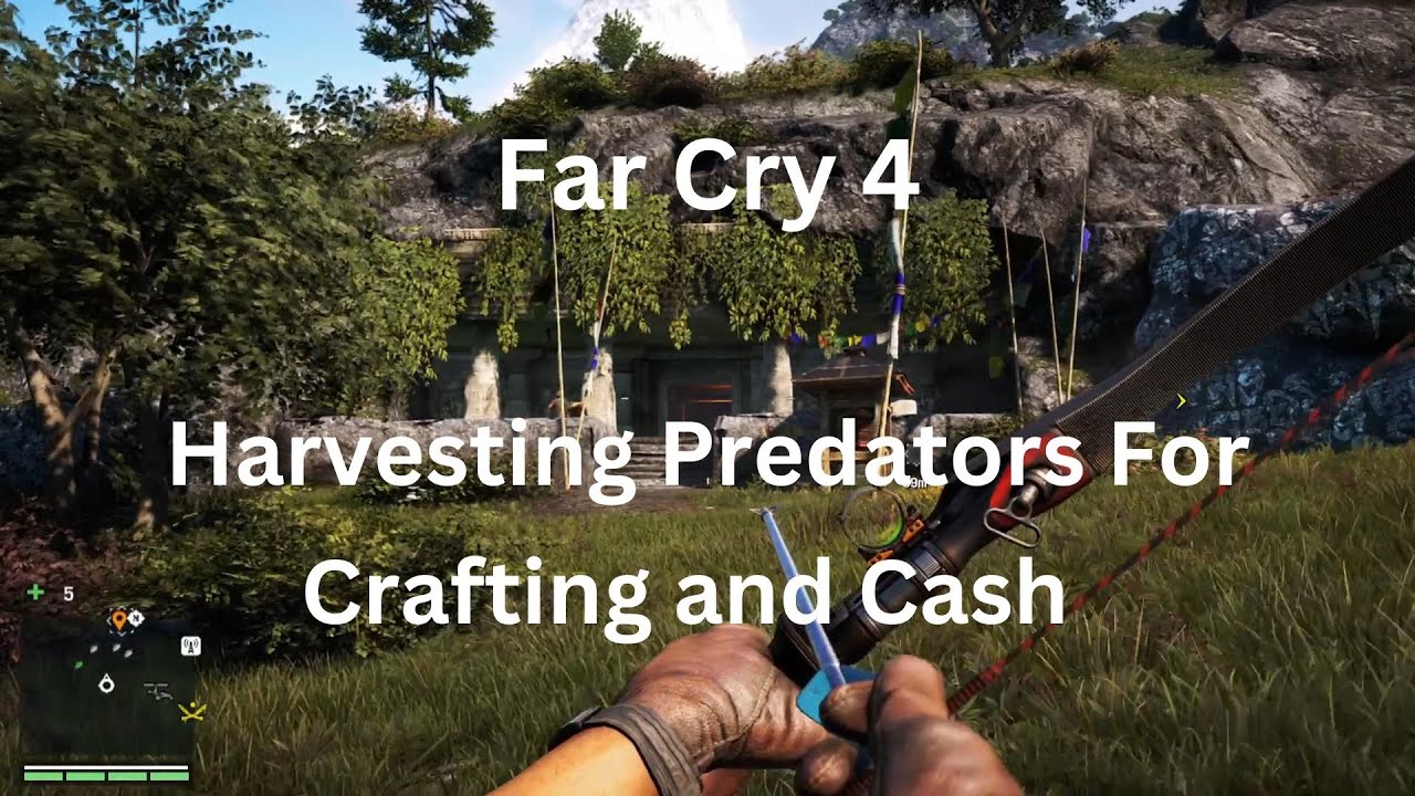 Far Cry 4: Harvesting Predators For Crafting and Cash. - YouTube