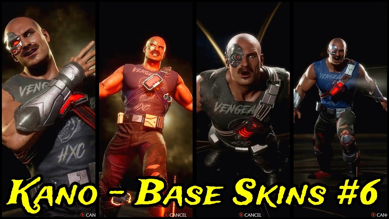 Kano - Intros & Victories - Base Skins #6 - Mortal Kombat 11 - YouTube