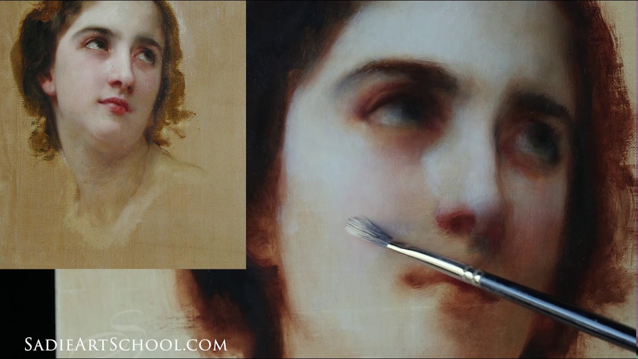 Bouguereau Master Copy Painting Timelapse by Sadie Valeri - YouTube