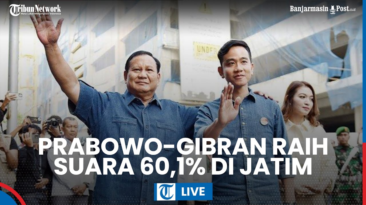 🔴 Survei Poltracking Elektabilitas Prabowo Gibran Di Jatim 60 1