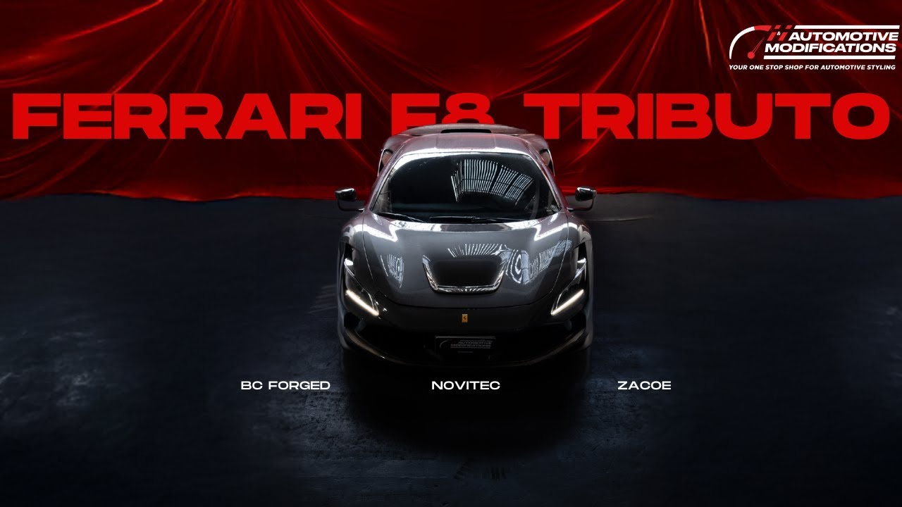 Our Award Winning NOVITEC FERRARI F8 TRIBUTO Build - YouTube