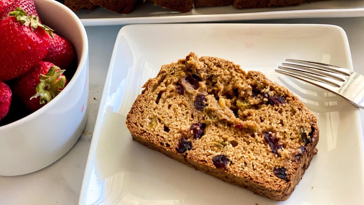 Easy Fruit Bread Recipe - YouTube