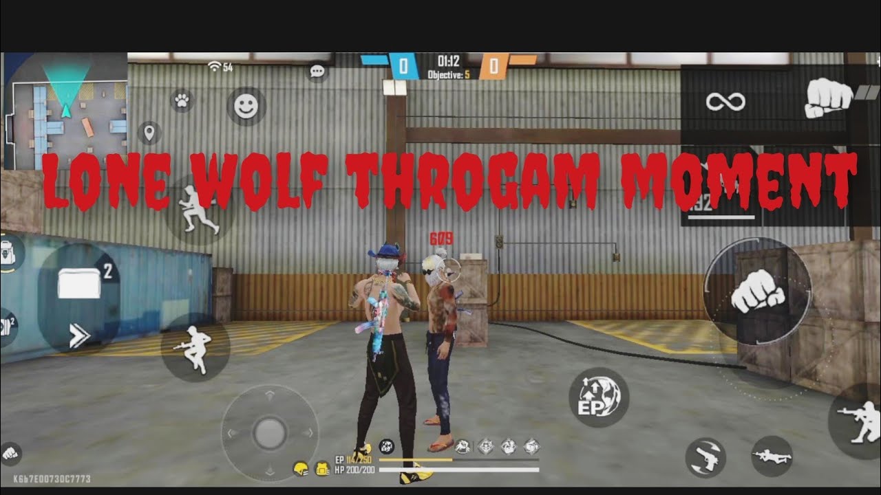 LONE WOLF THOROGAM MOMENT in RJ SARU GAMING RJ ROCK FAN - YouTube
