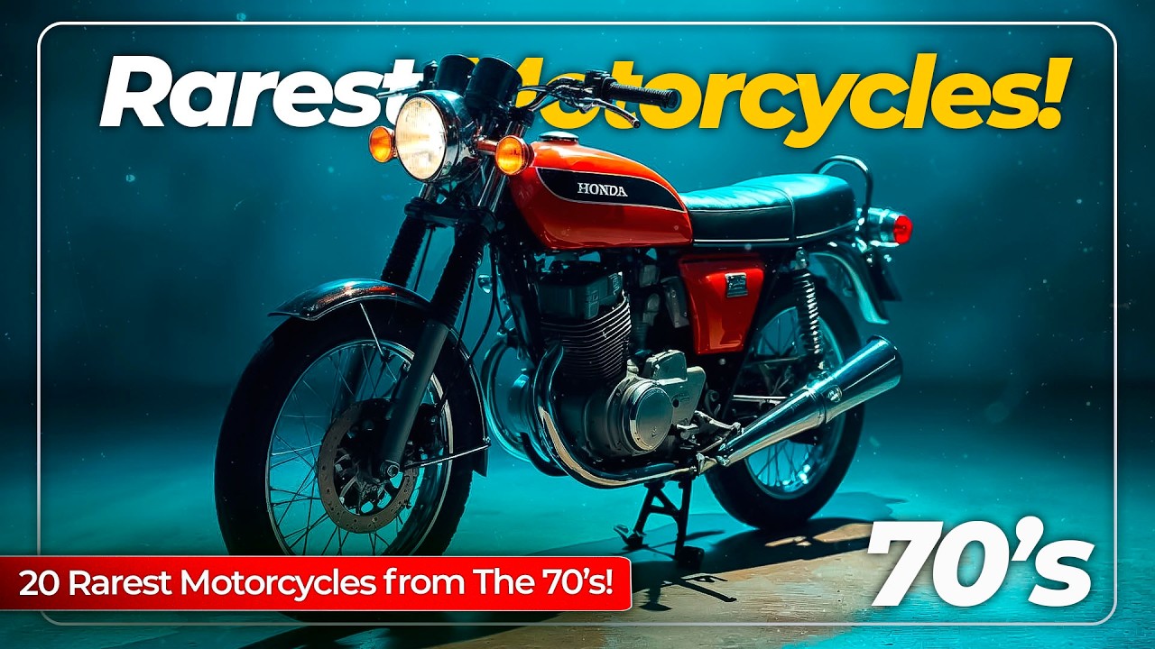 20 Rarest Motorcycles from the 70s, You've Never Seen Before! - YouTube