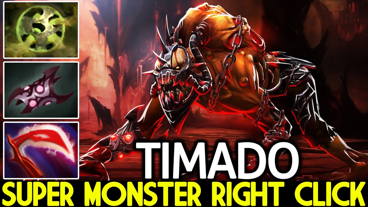 TIMADO [Lifestealer] Super Monster Right Click Insane Game Dota 2 - YouTube