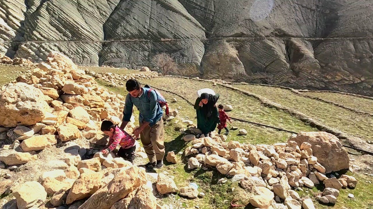 A Day With Atabek's New Family: Atabek and Shahin's Hard Work in ...