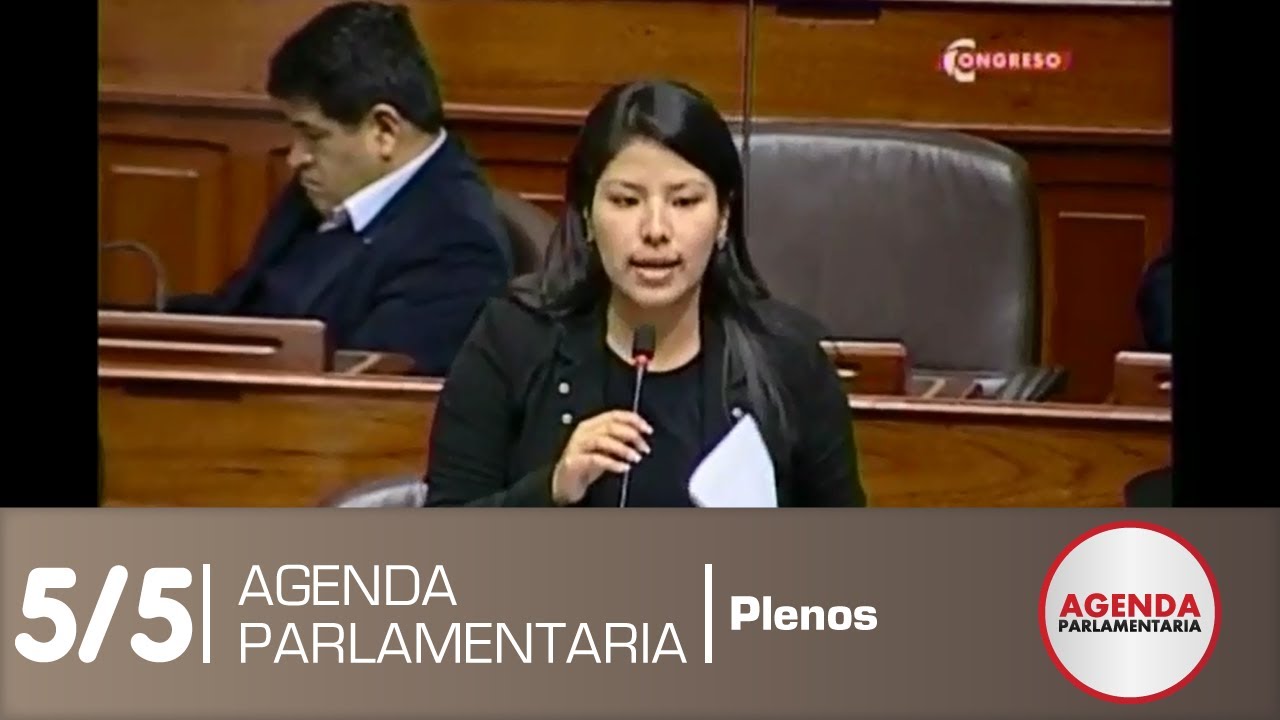 Sesión del Pleno del Congreso 5/5 (14/06/17) - YouTube