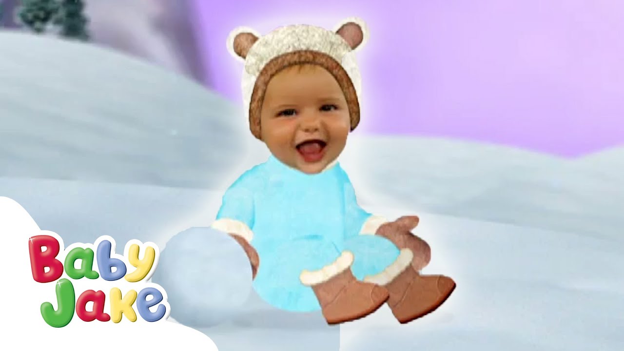 @BabyJakeofficial - Playing with Snowballs! ☃️ | Full Episode | Winter ...