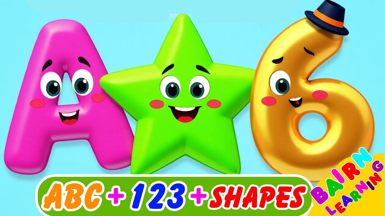 ABC Phonics Song And 123 Learning Videos for Kids | Learning For 3 Year ...