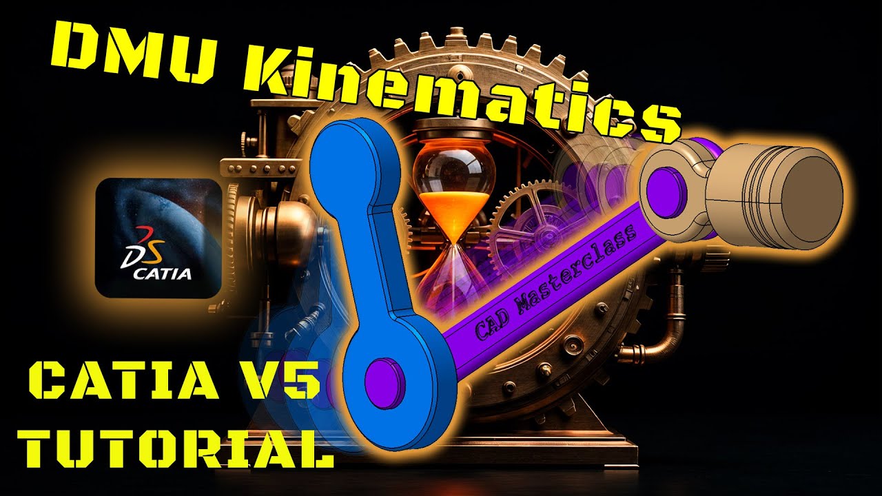 CATIA V5 Tutorial - DMU Kinematics - YouTube