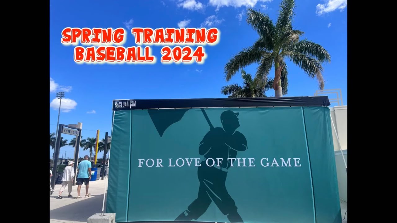 Spring Training Baseball 2024 - YouTube