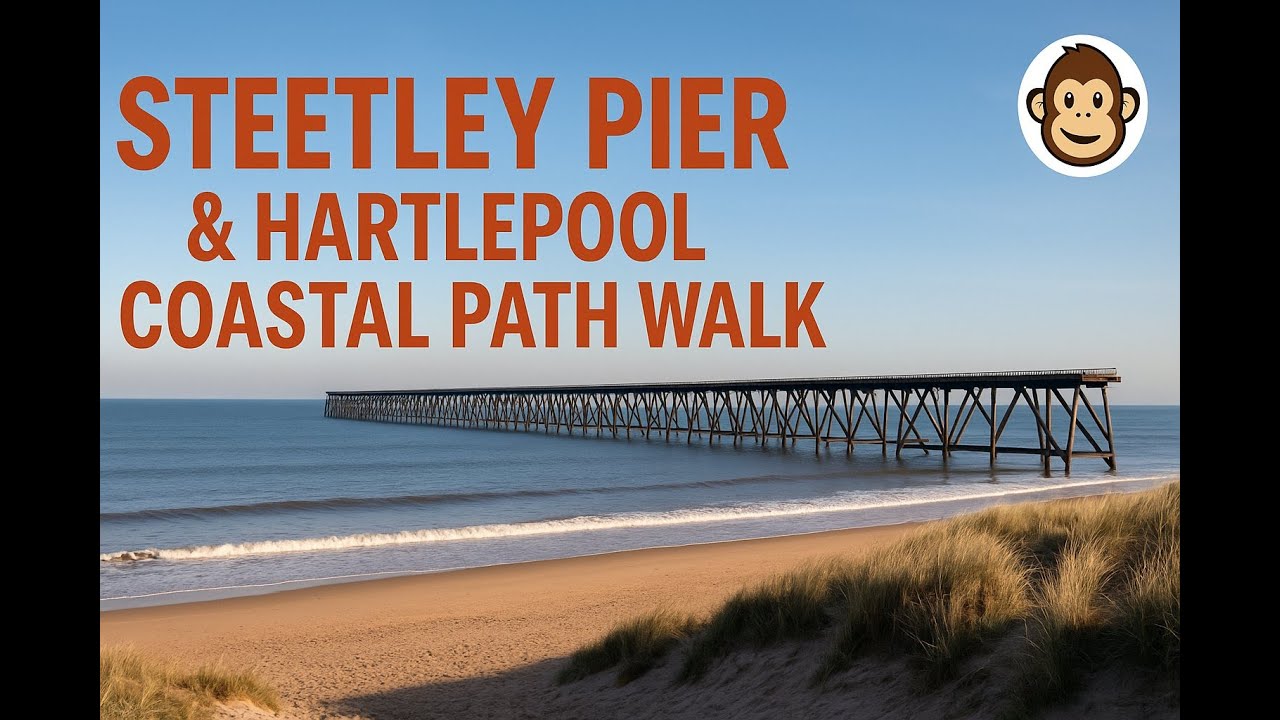 Steetley Pier & Hartlepool Coastal Path Walk | Calm Coastal Walk - YouTube