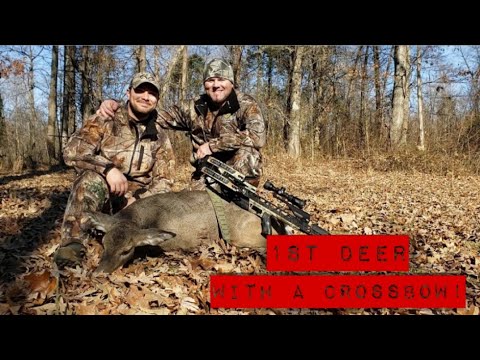 Self Filmed Crossbow Deer Hunt - YouTube
