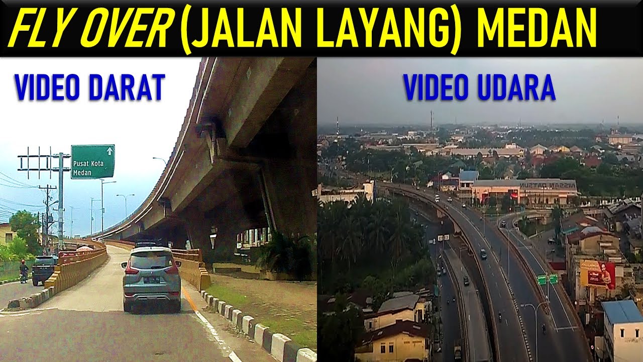 FLY OVER MEDAN - YouTube
