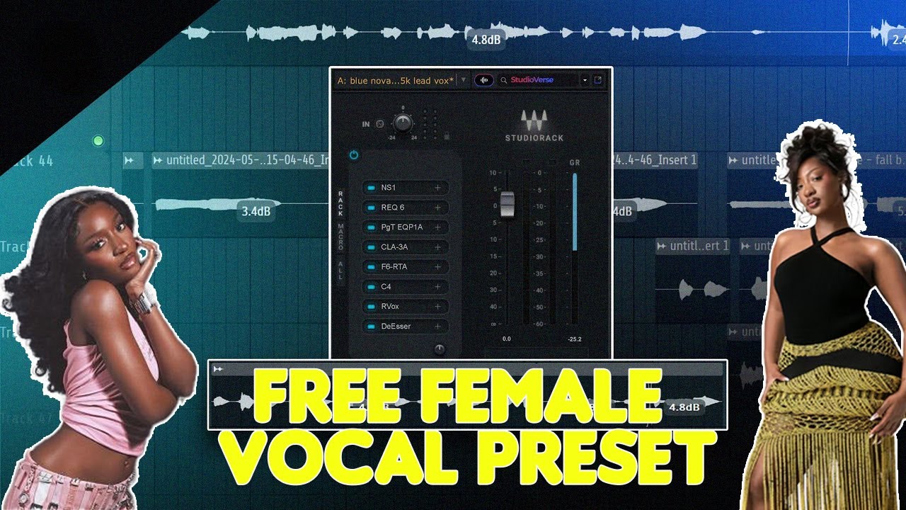 Free Preset & Template for Female Vocals for all DAW - YouTube