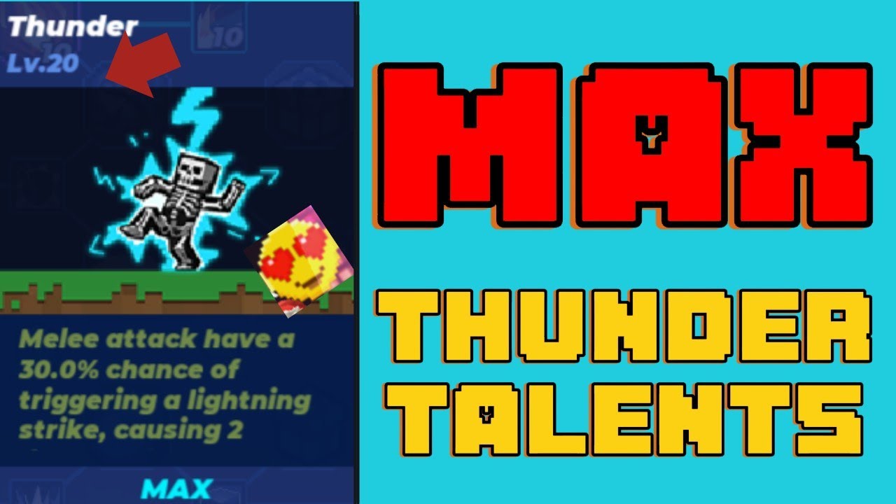 I Got MAX Thunder Talents! - YouTube