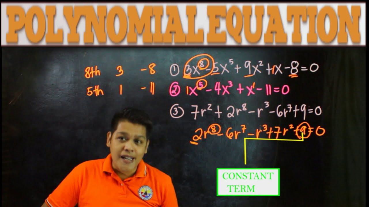 Grade 10: Polynomial Equation - YouTube
