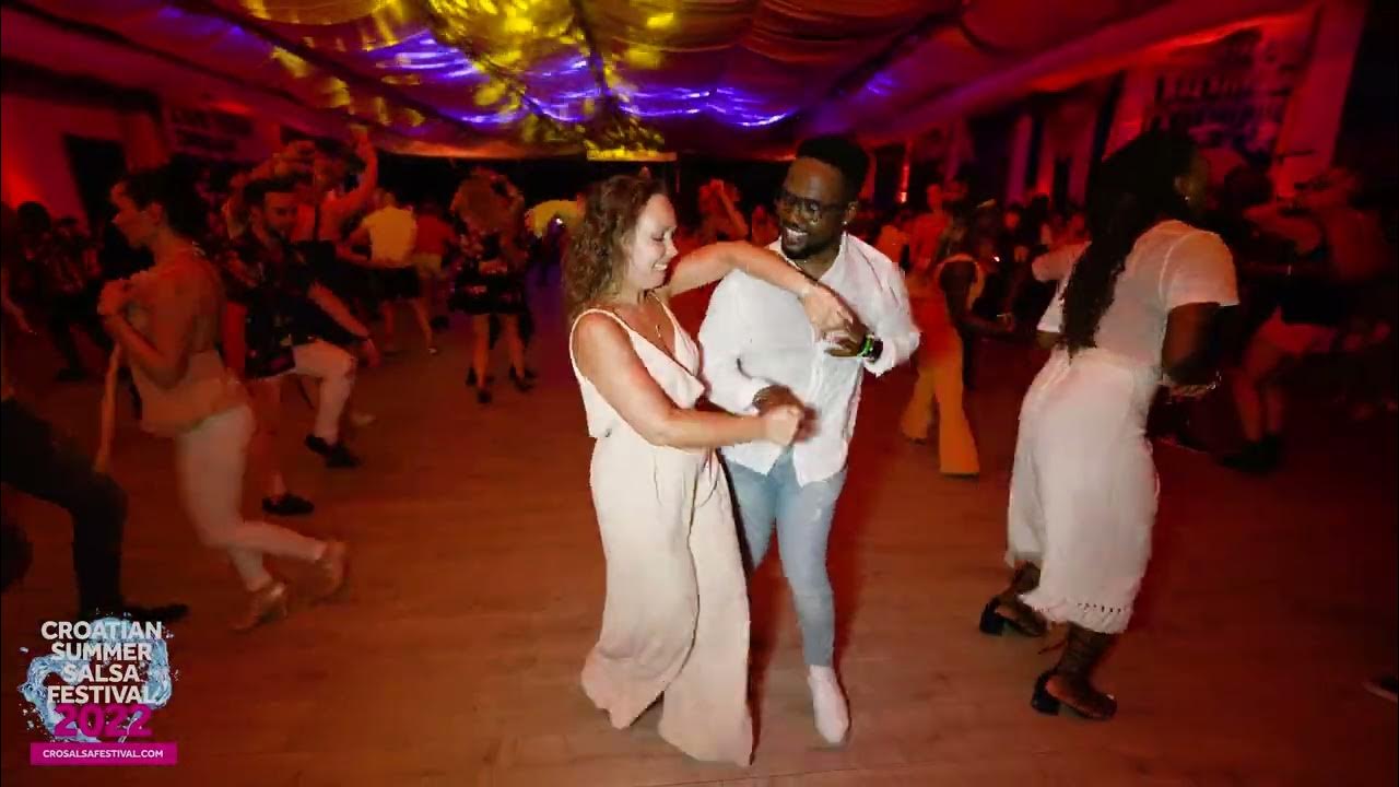 Anneta & Sydney Mudau - salsa social dancing | Croatian Summer Salsa Festival 2022 (Rovinj ...