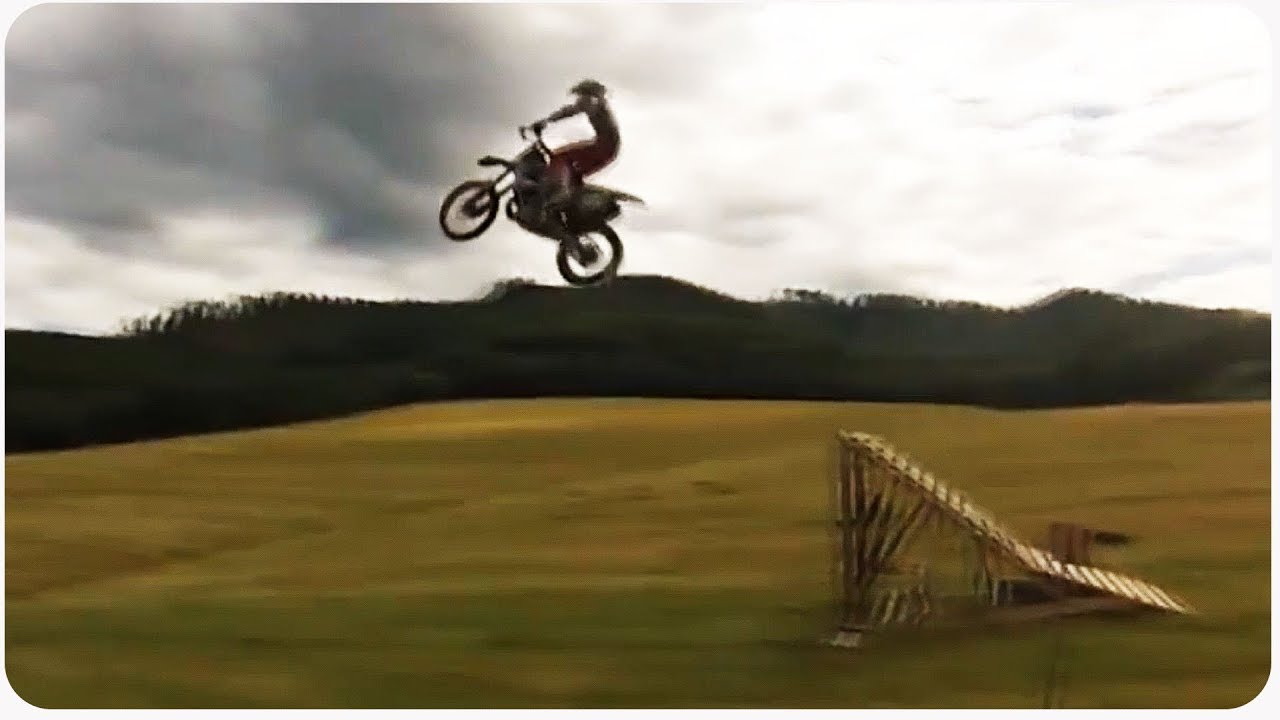WORST JUMP EVER !! FAIL !!!!!(dirt bikes gone wild episode 15) - YouTube