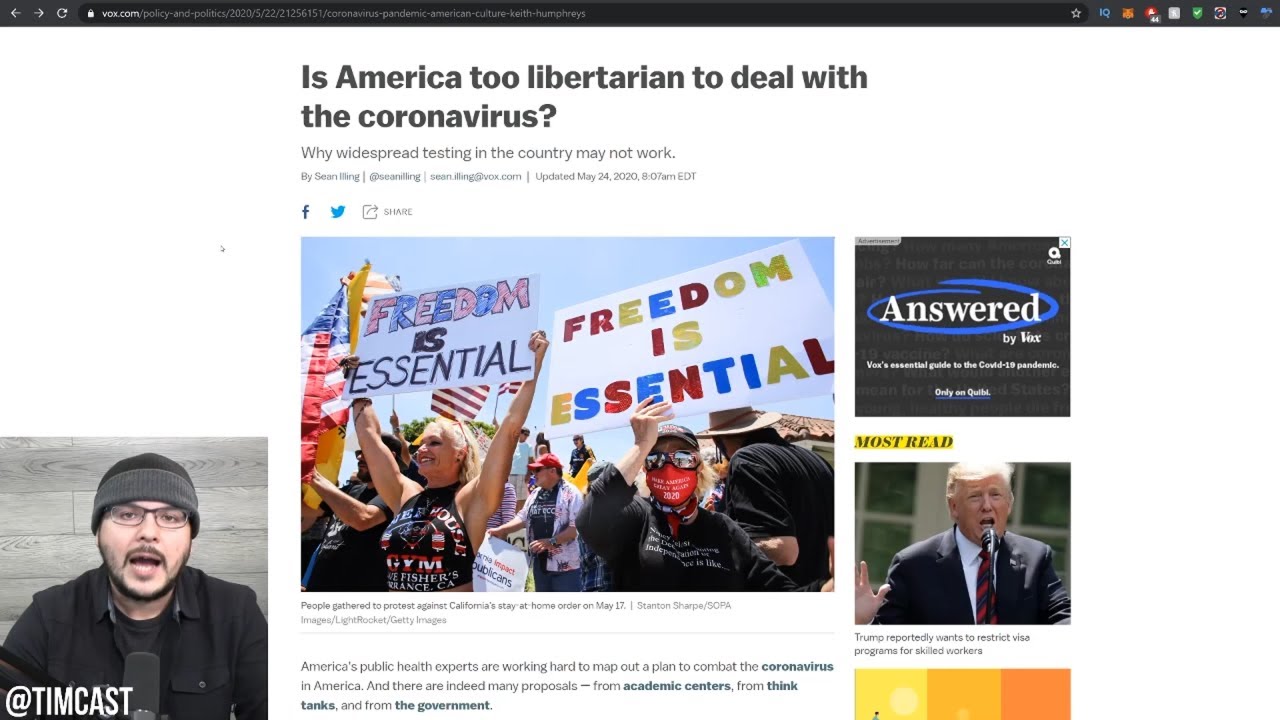 Leftist Media Drops The Mask, Actually Argues AGAINST Freedom Saying ...
