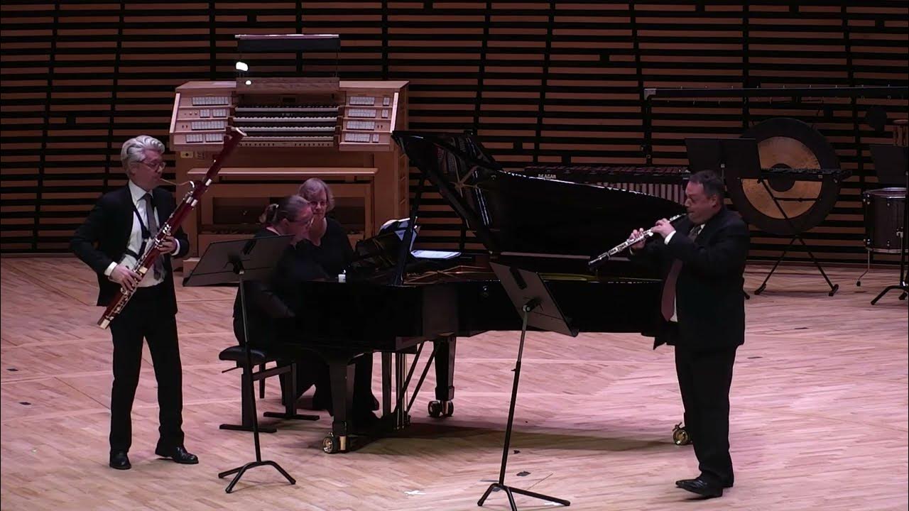 Beethoven: Gassenhauer trio for oboe, bassoon and piano. Nick Deutsch, Ole Dahl, Ida Mo Schanche ...