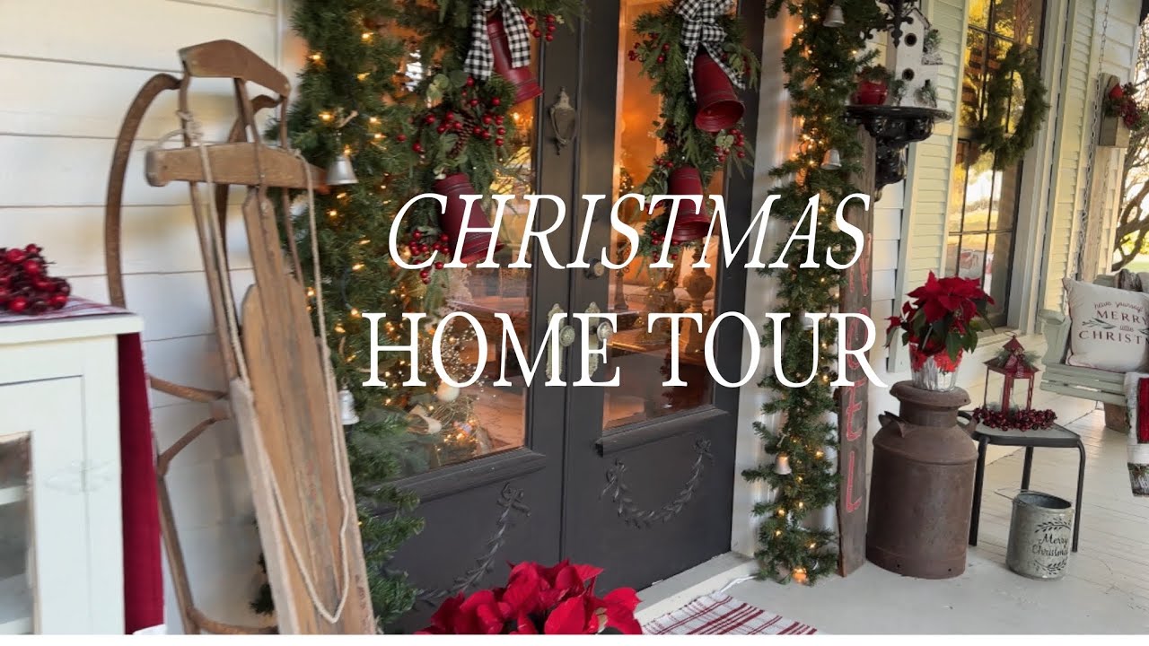 CHRISTMAS HOME TOUR // DAYTIME TOUR - YouTube