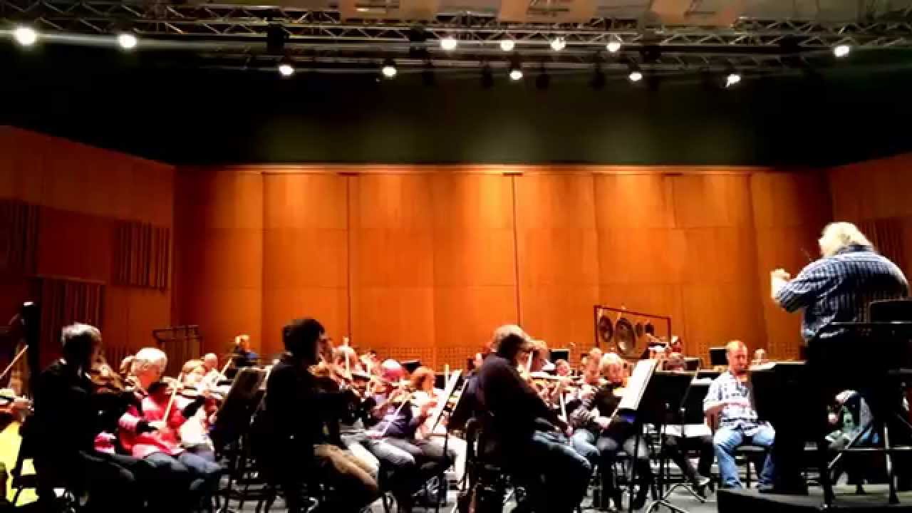 Symphony no.1 "Polar Vortex" - Extract Movement 2 Rehearsal - YouTube