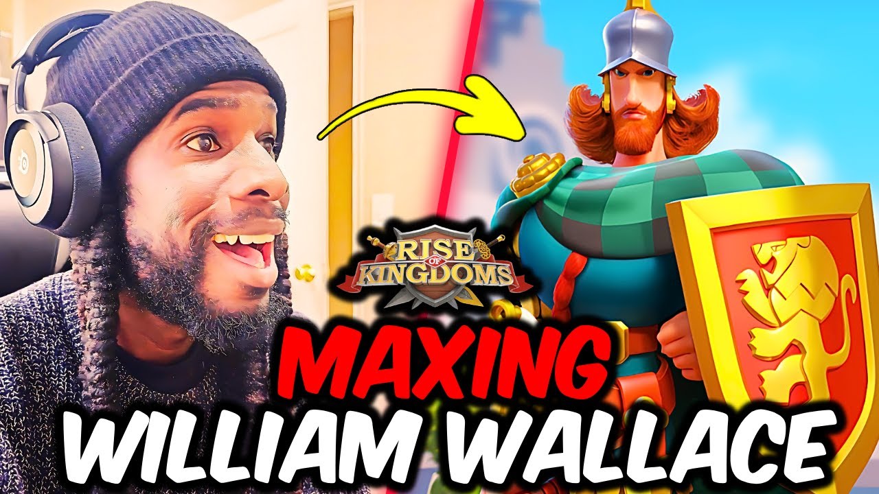 UNLOCKING William Wallace (40k Gems) + Talent Tree | Rise of Kingdoms ...