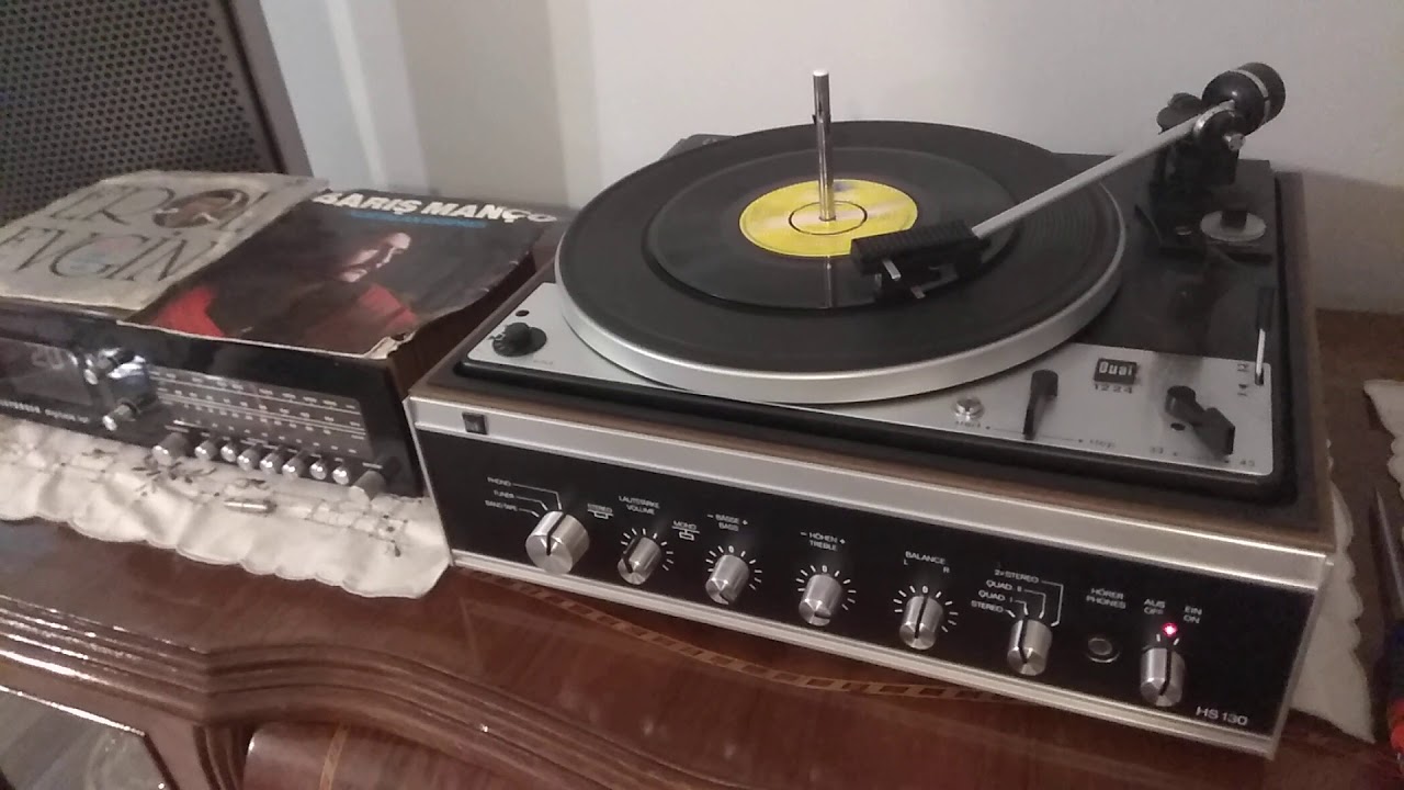 dual hs 130 with record changer spindle multiplay / dual hs 130 pikap ...